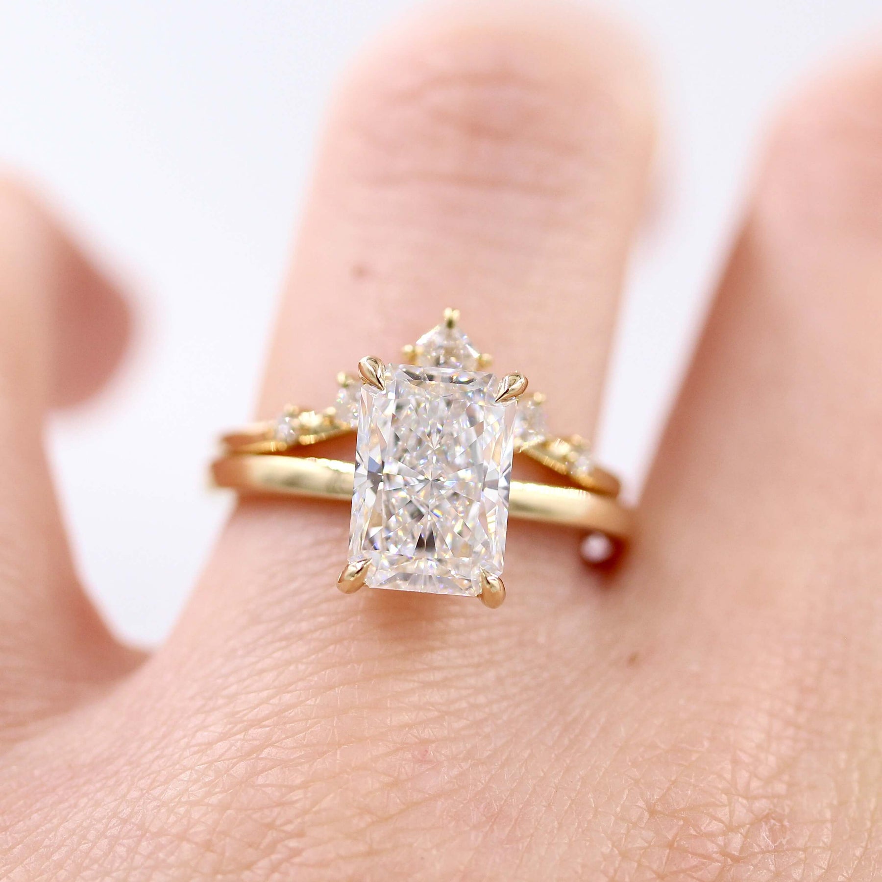The Celeste Ring - Moissanite | Taylor Custom Rings