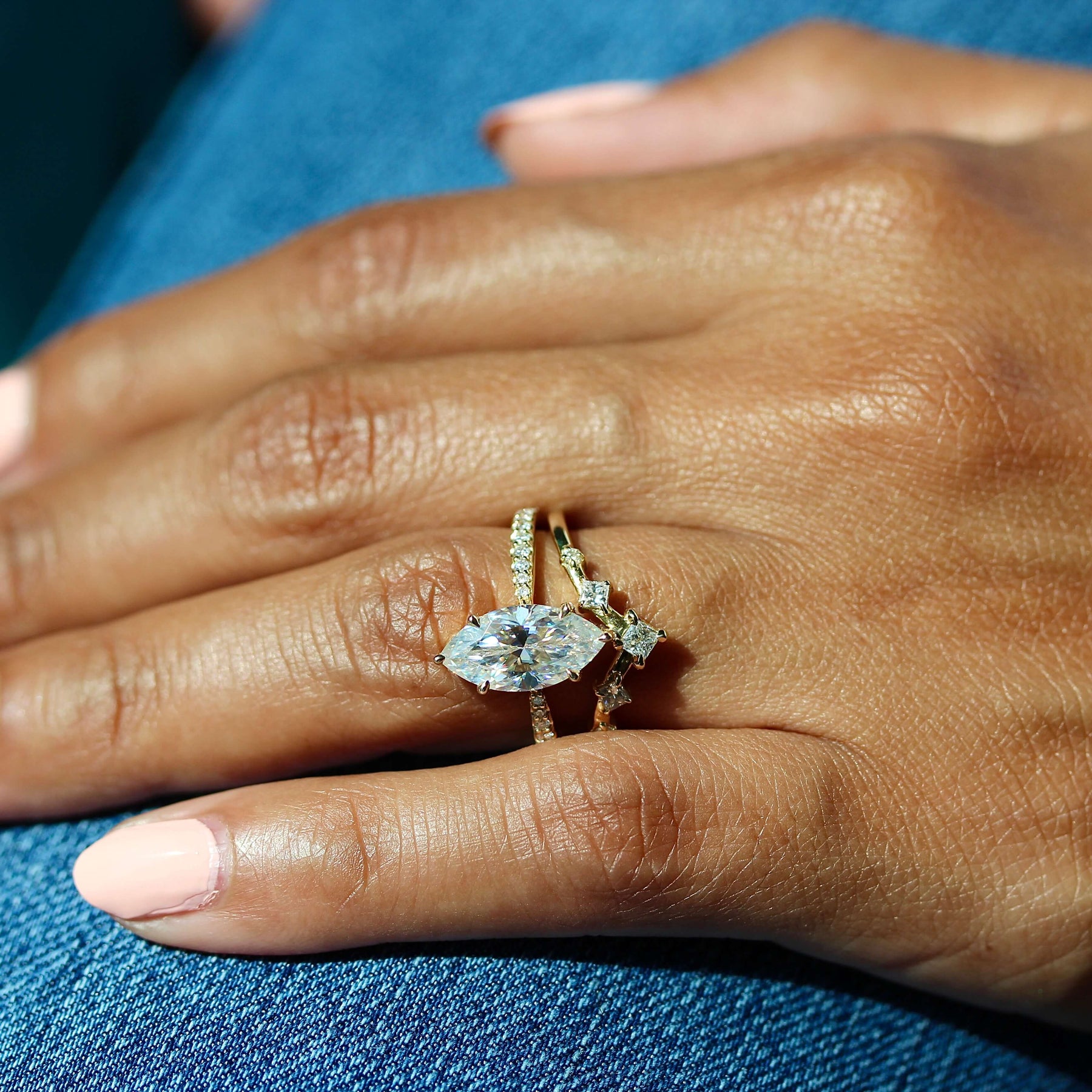 The Maisie Ring (Marquise) – Taylor Custom Rings