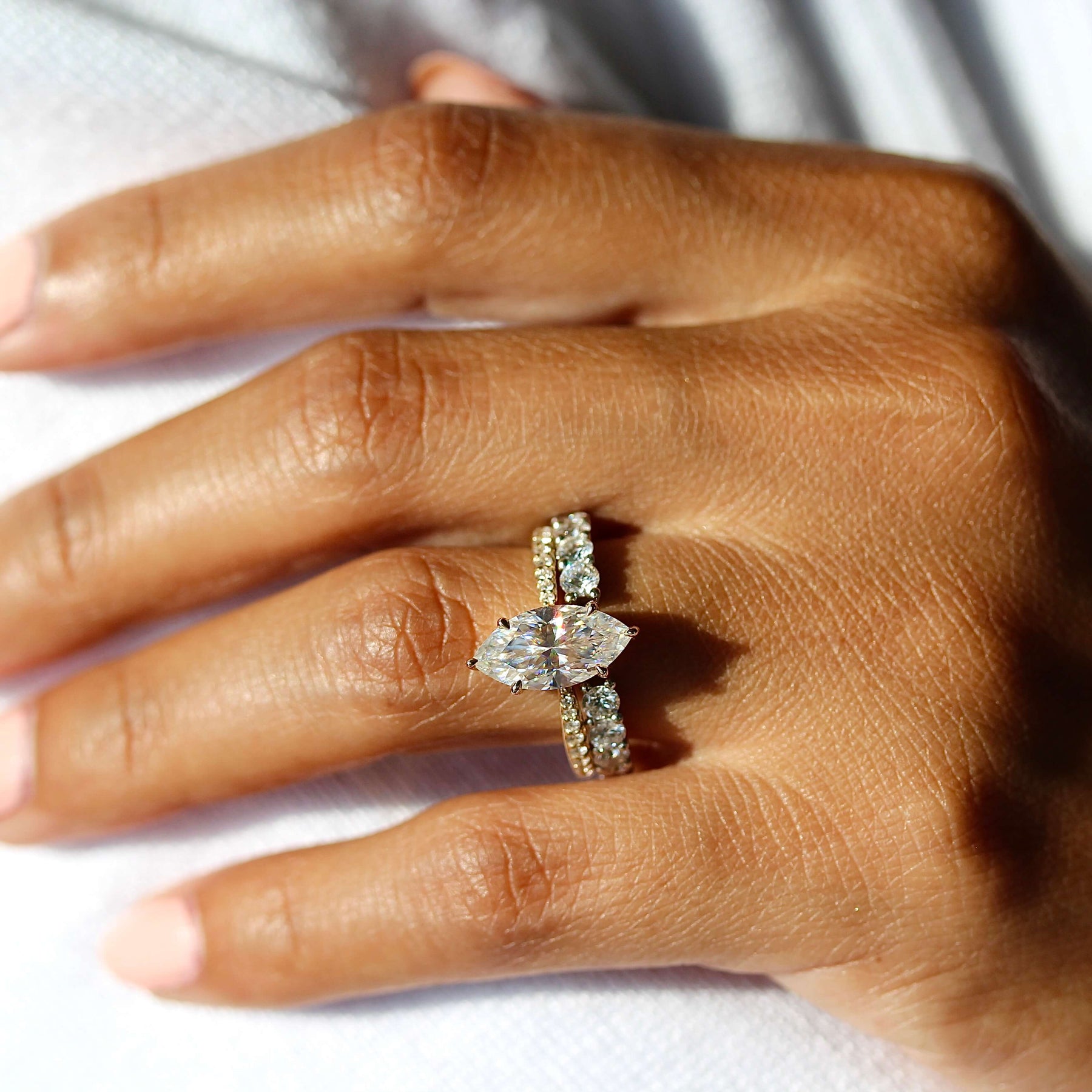 The Maisie Ring (Marquise) – Taylor Custom Rings