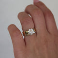The Marilyn Ring (Round) | Taylor Custom Rings