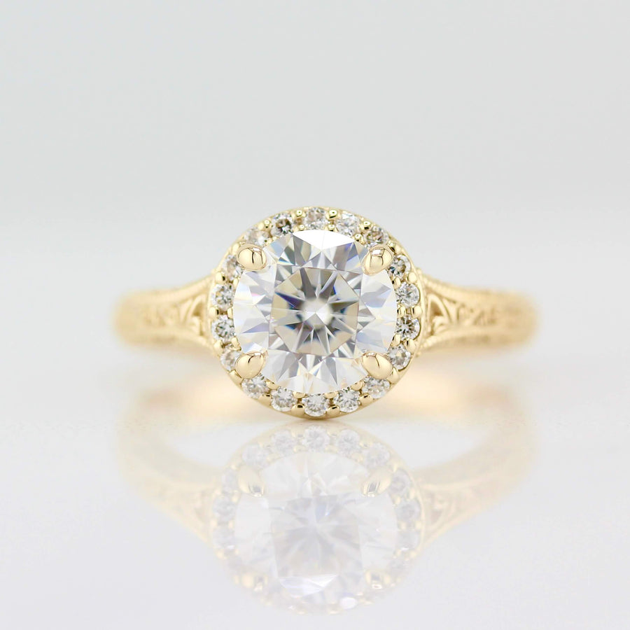 The Sabrina Ring (Round) – Taylor Custom Rings