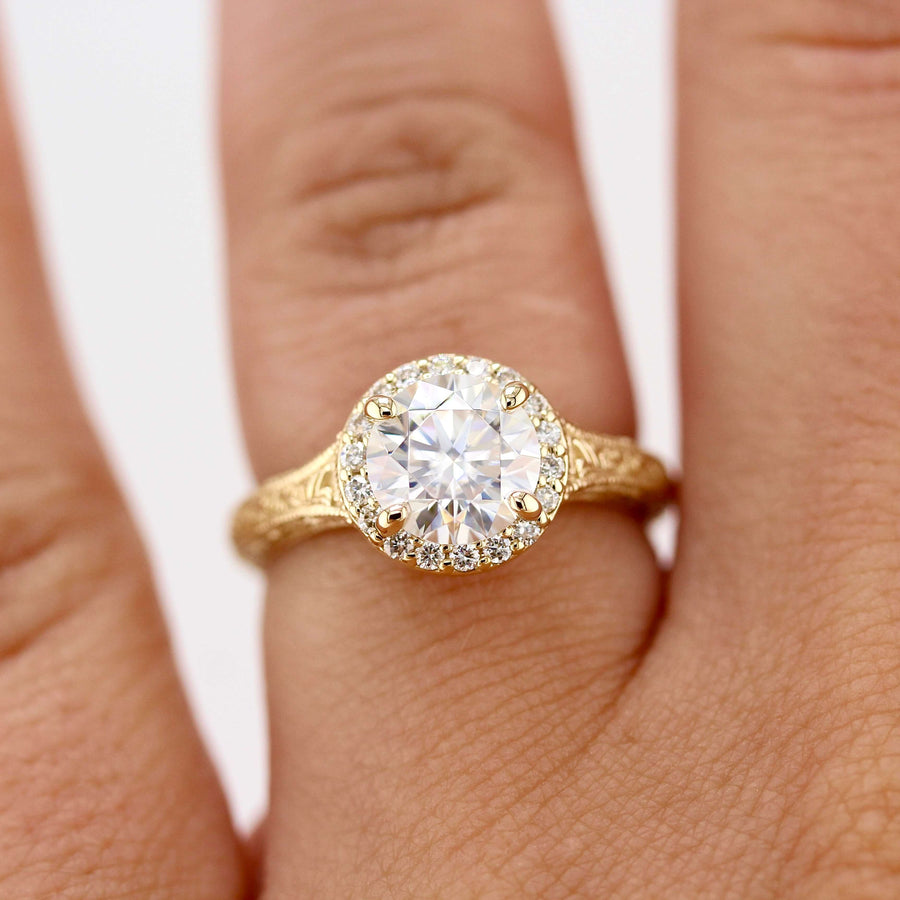 The Sabrina Ring (Round) – Taylor Custom Rings