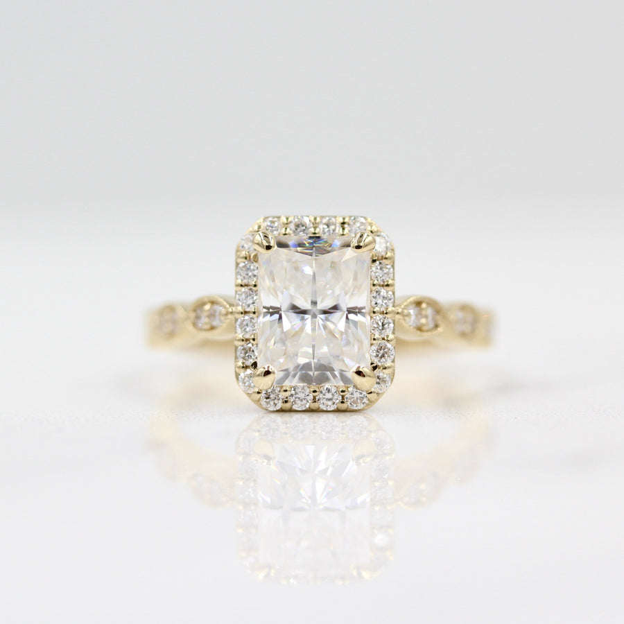 Radiant Cut Lab-Grown Diamond Ring | Taylor Custom Rings